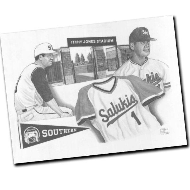 Itchy Jones Hand Illustrated Commerative Art Reproduction - Limited ...