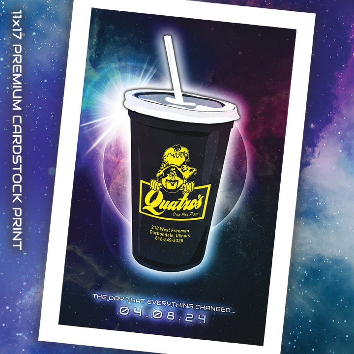 The Day It All Changed to a Black Cup - Eclipse Print | The Printing Plant